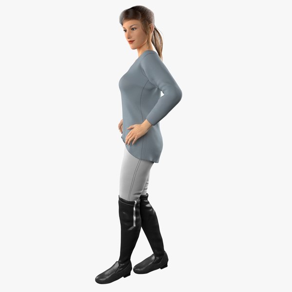 realistic rig 3d model