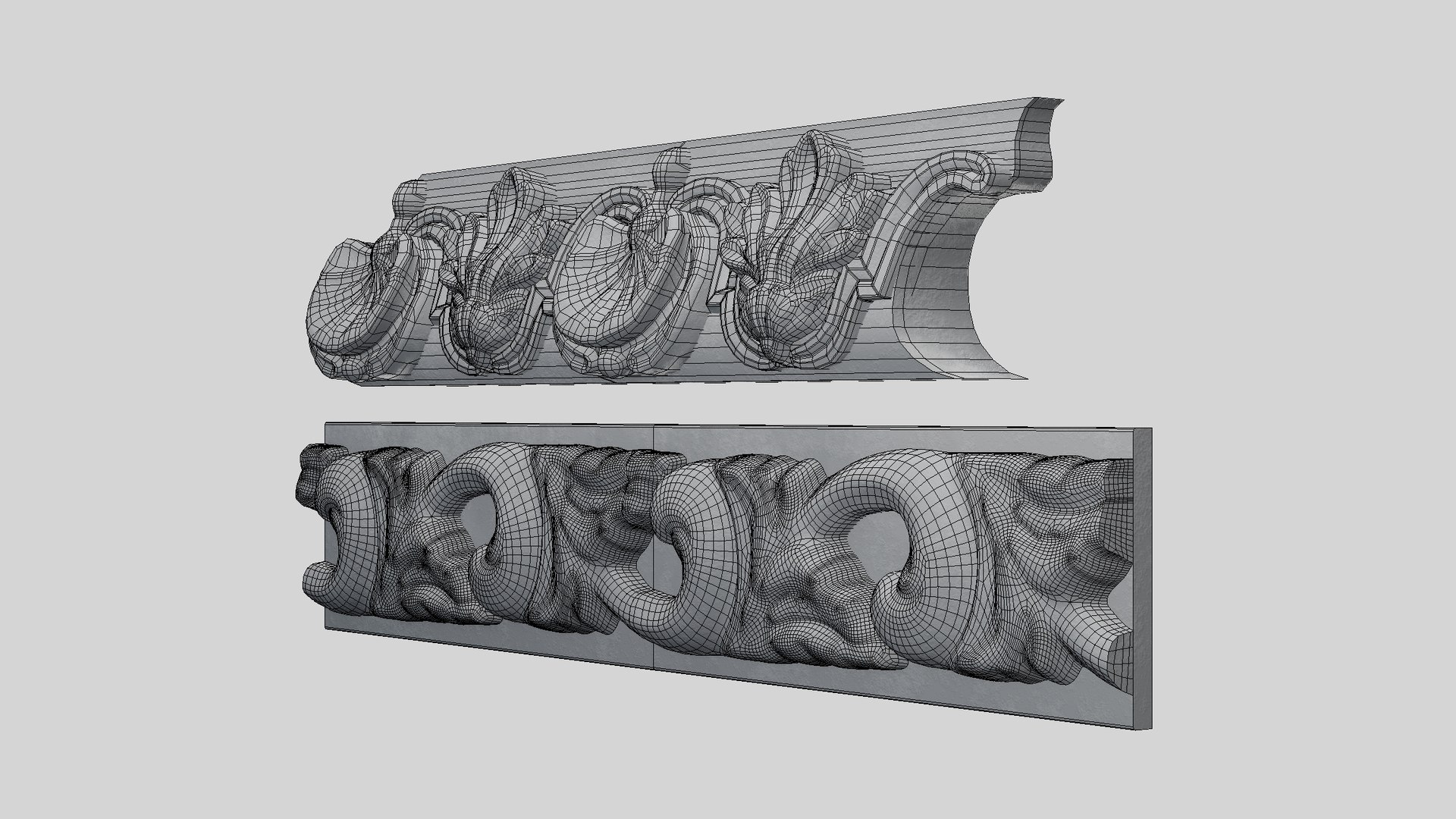 Molding Decor 3D - TurboSquid 1879568