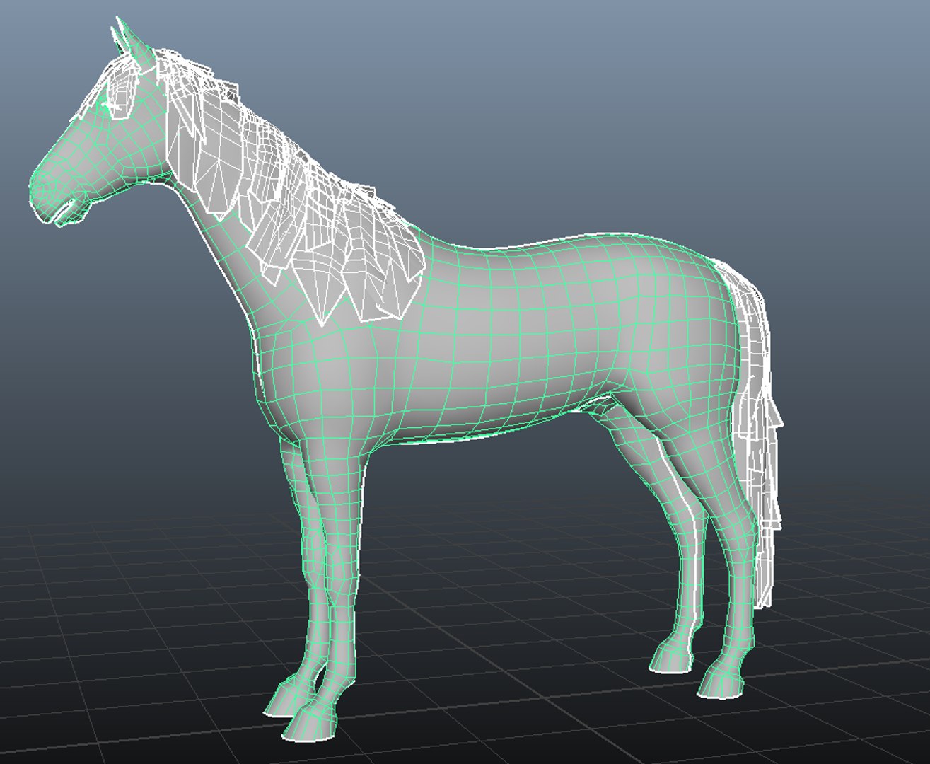 3D Horse Rigged - Animations Model - TurboSquid 1545317