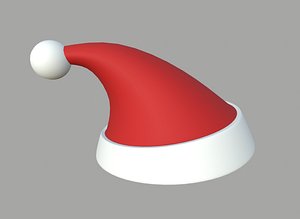 Download 3D Santa Hat Blender Models - TurboSquid