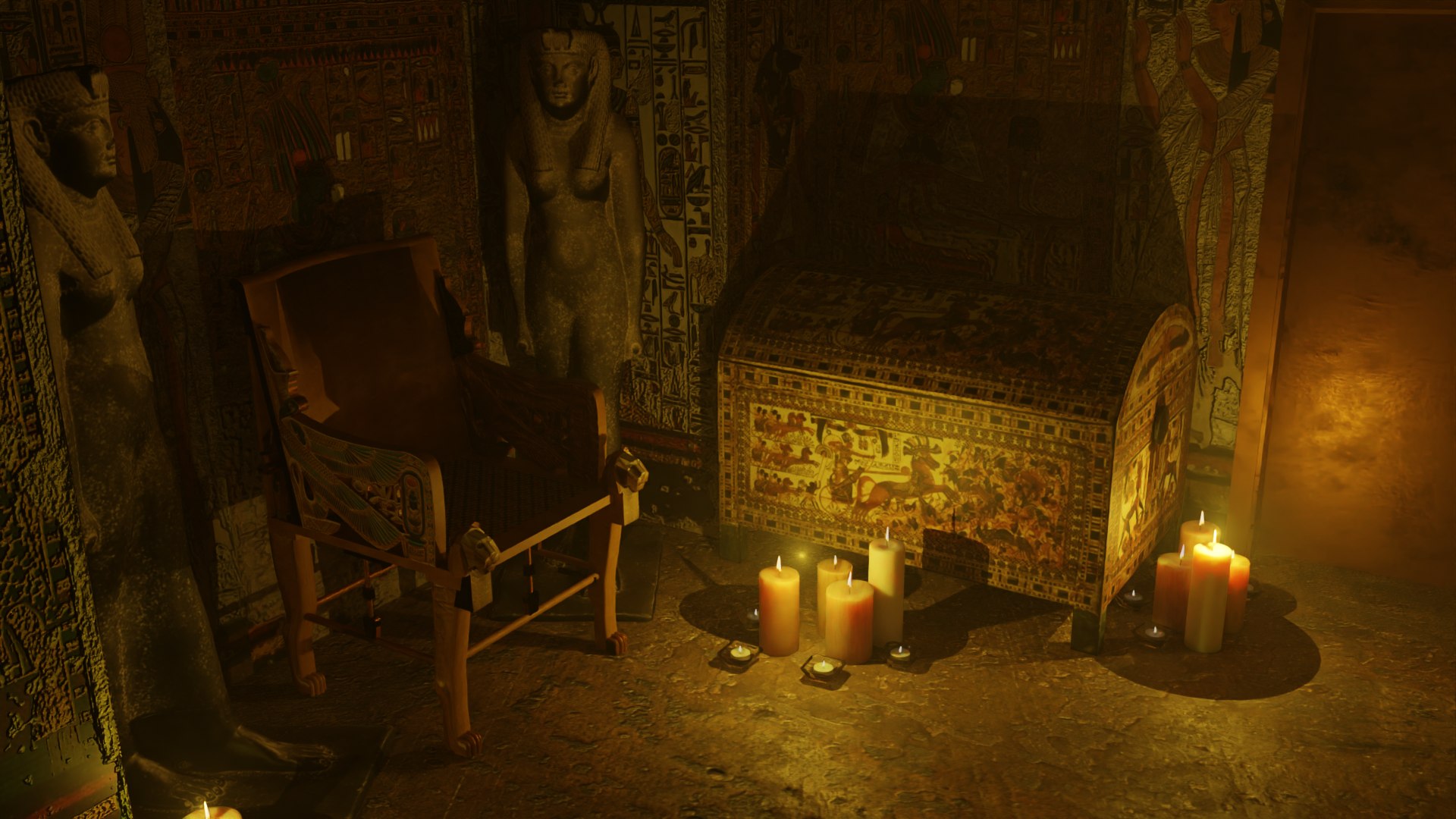 3D Nefertari Tomb 3D Model - TurboSquid 2189151