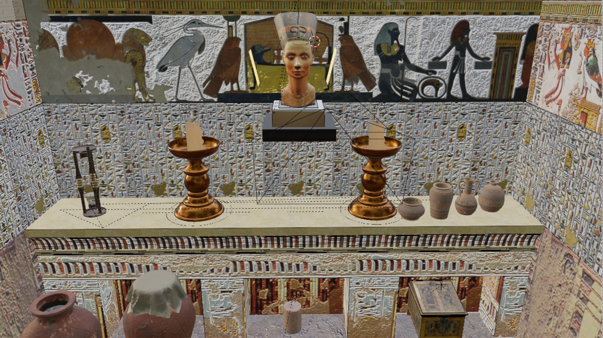 3D Nefertari Tomb 3D Model - TurboSquid 2189151
