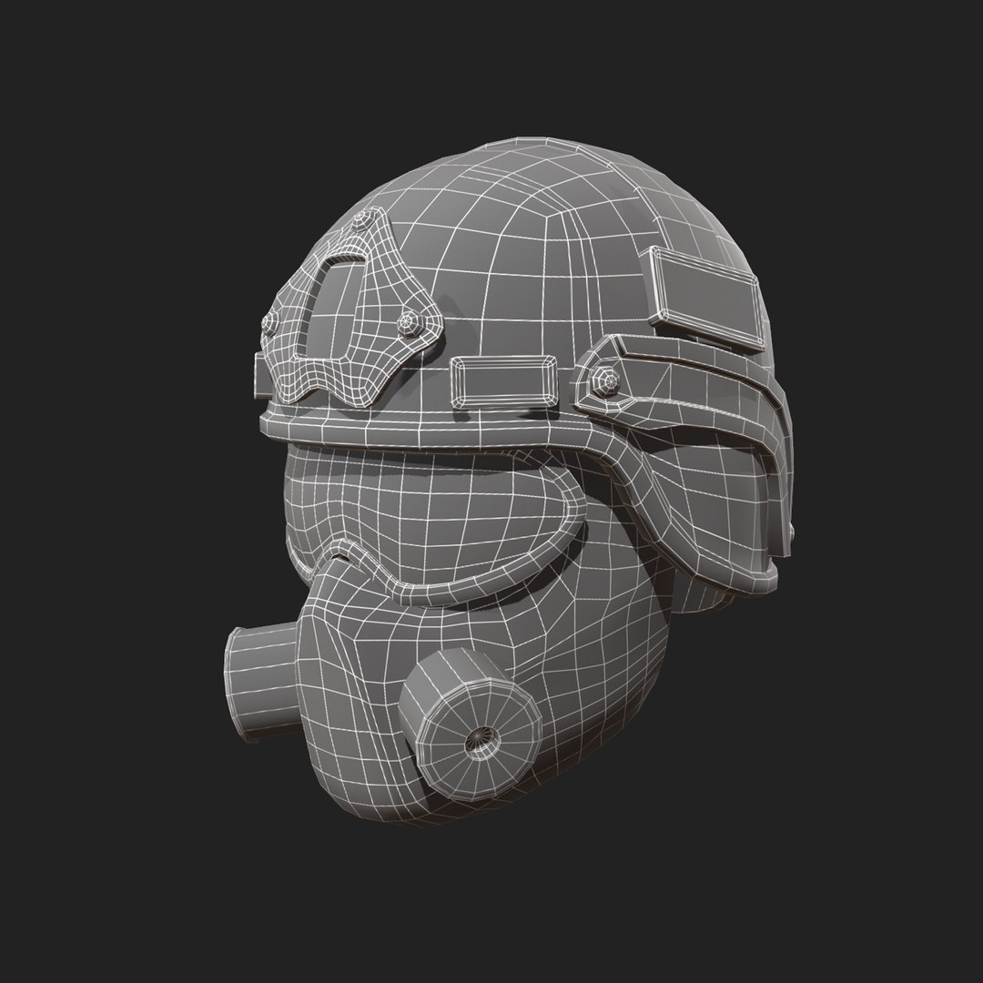 3D Helmet Armor Scifi - TurboSquid 1487535