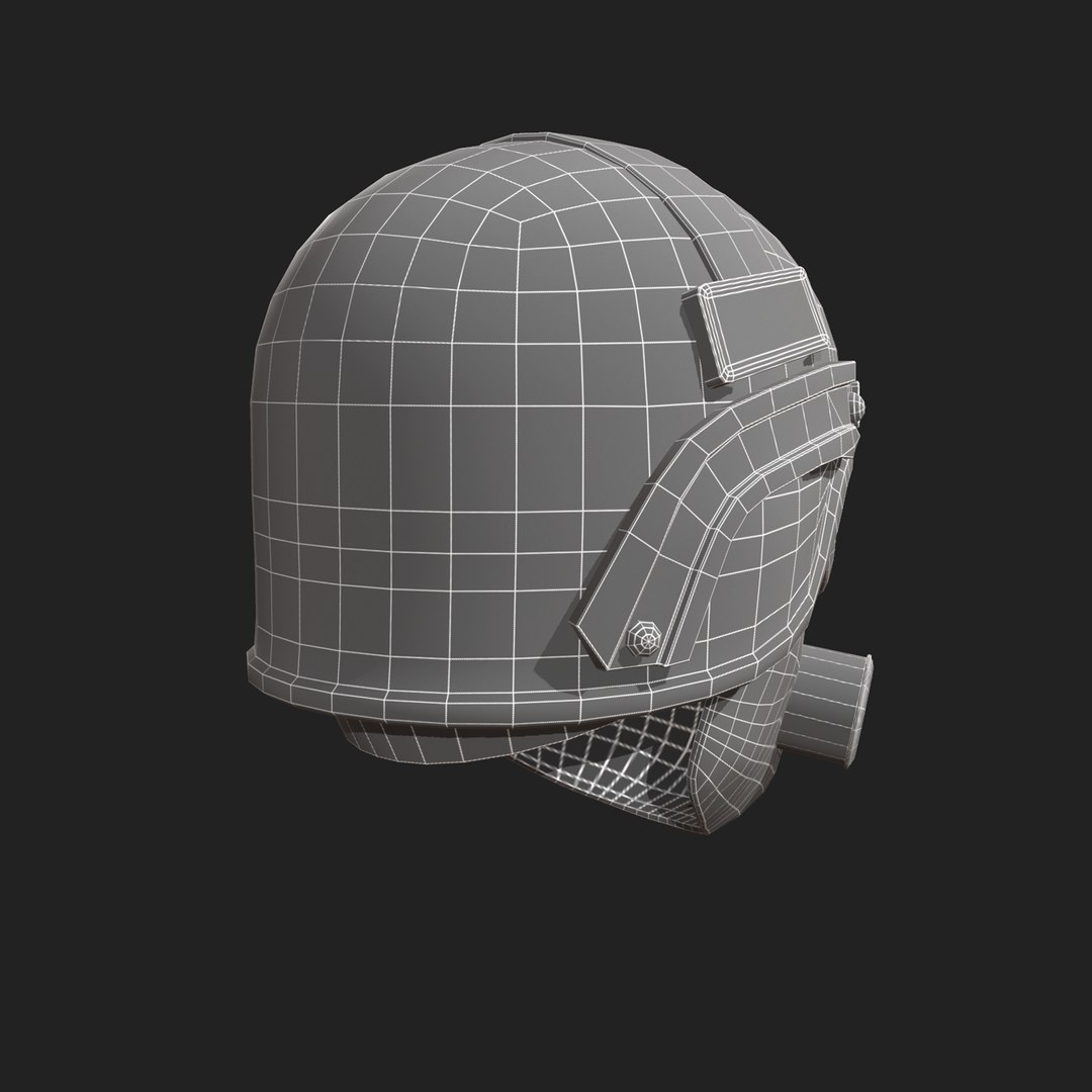 3D Helmet Armor Scifi - TurboSquid 1487535