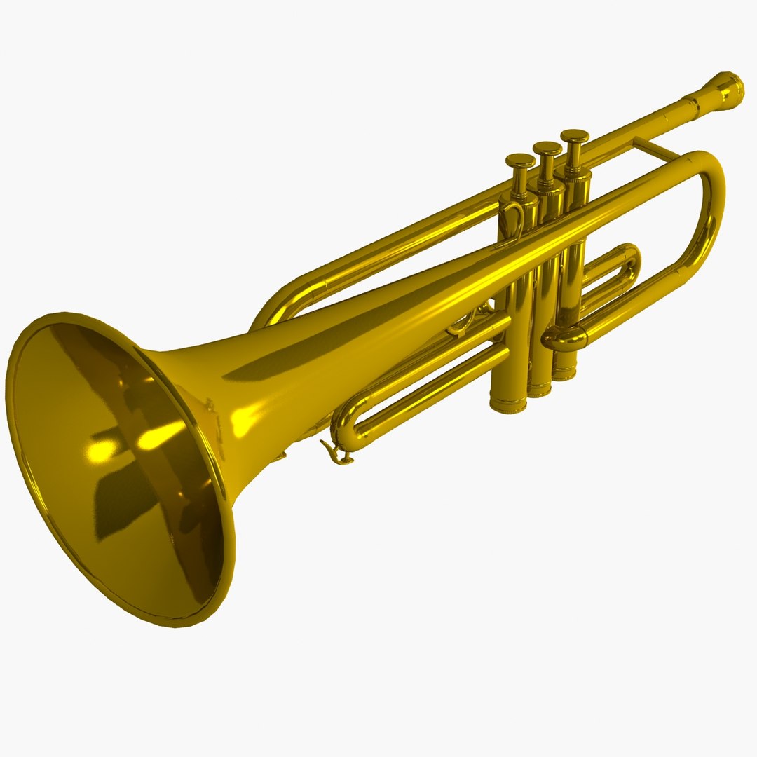 trumpet 3d model