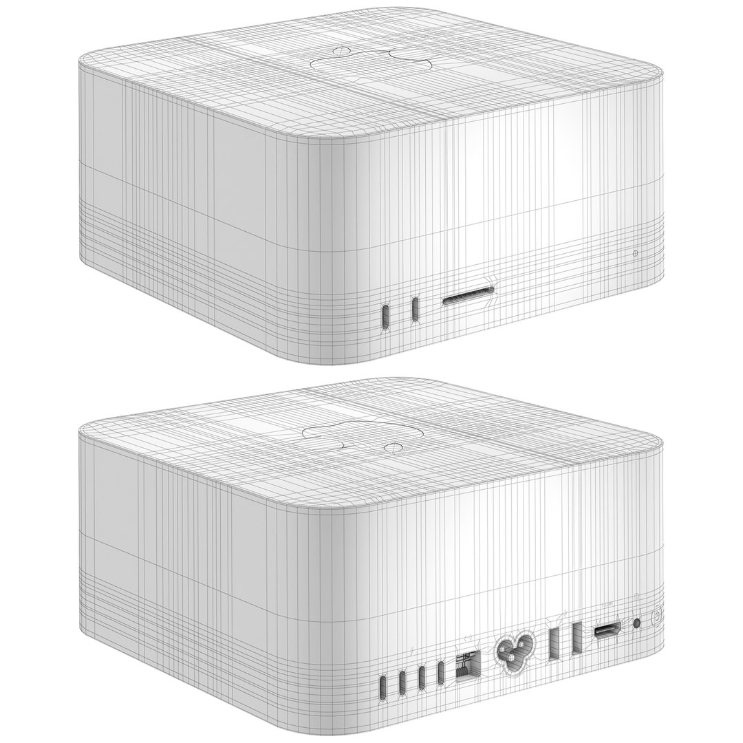 Apple Mac Studio 3D Model - TurboSquid 1868371