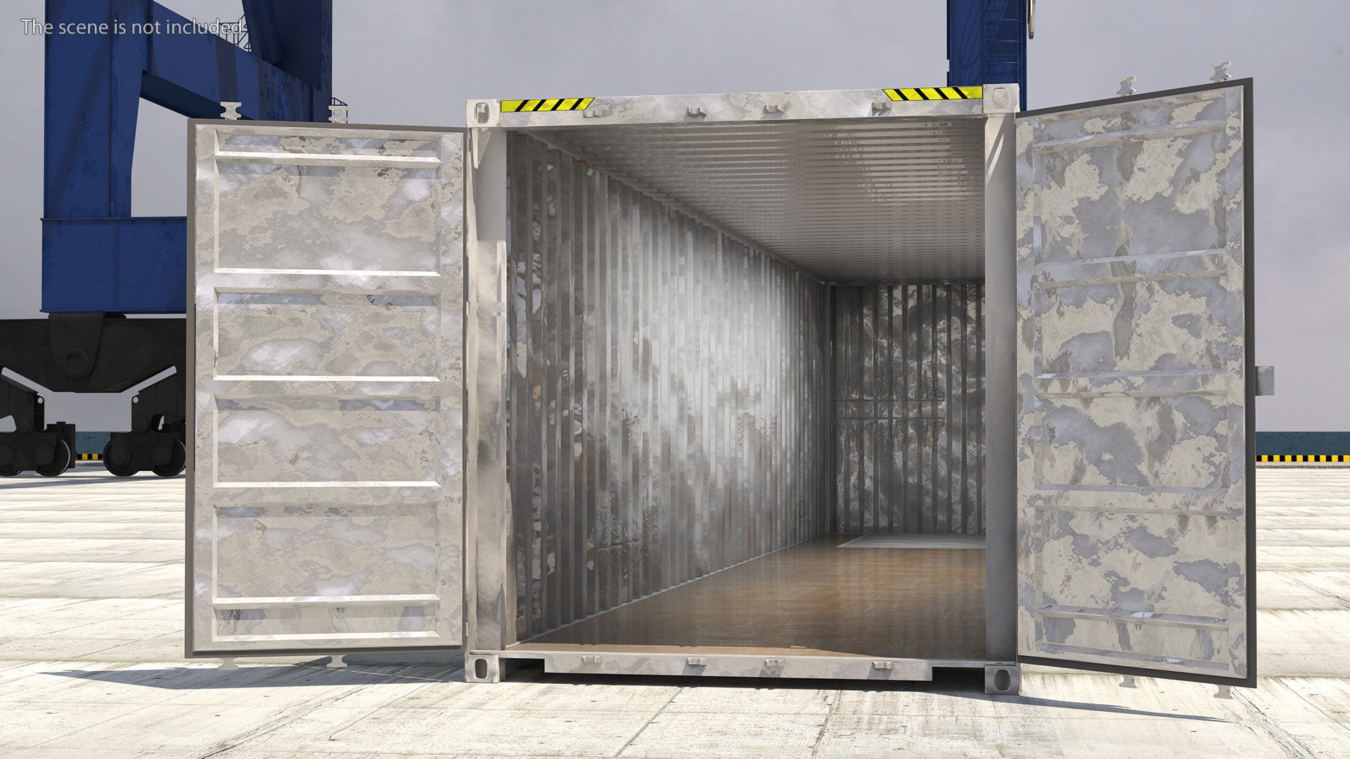 3D 40FT Side Opening Shipping Container - TurboSquid 2182960