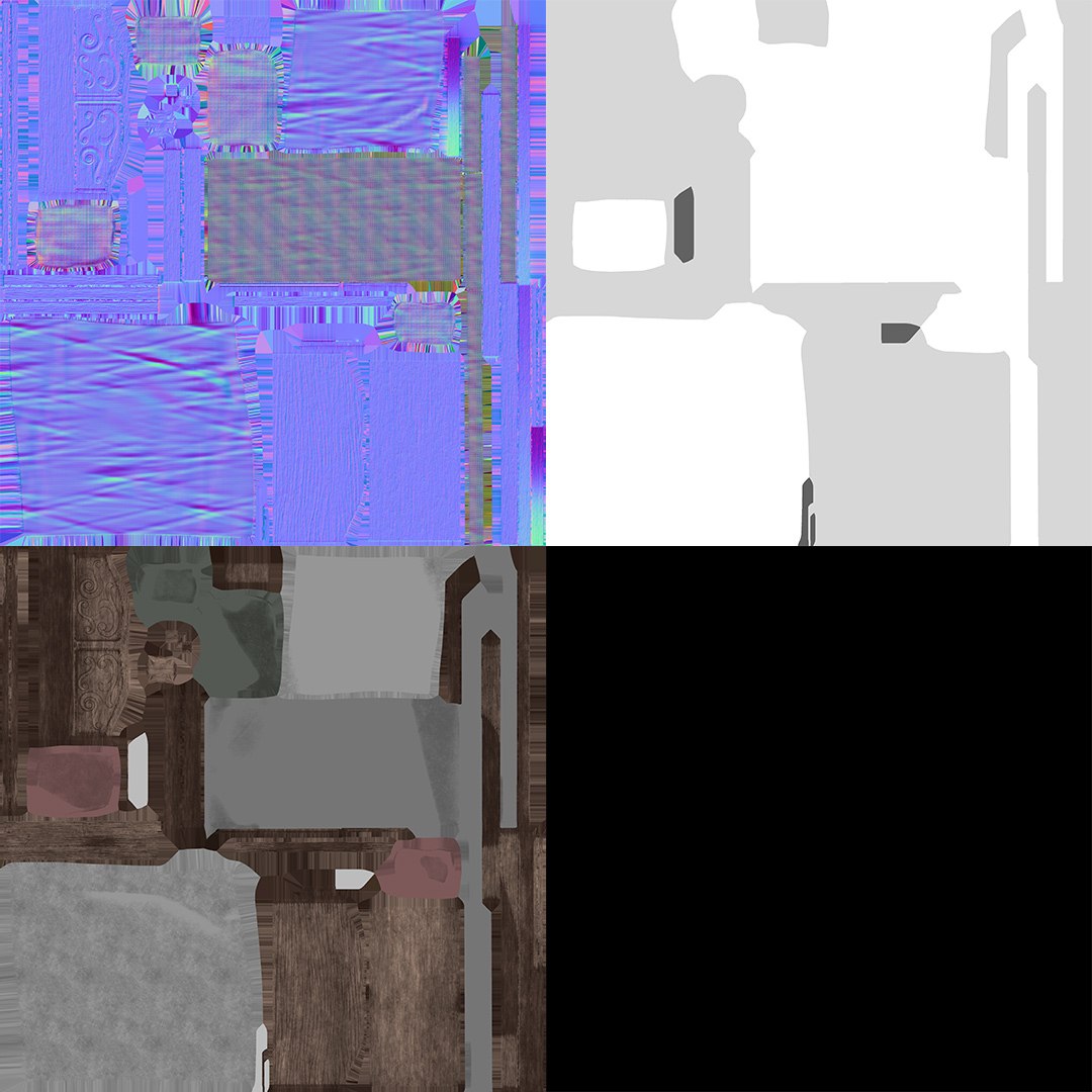 Pbr Ready Bed 3D Model - TurboSquid 1214604