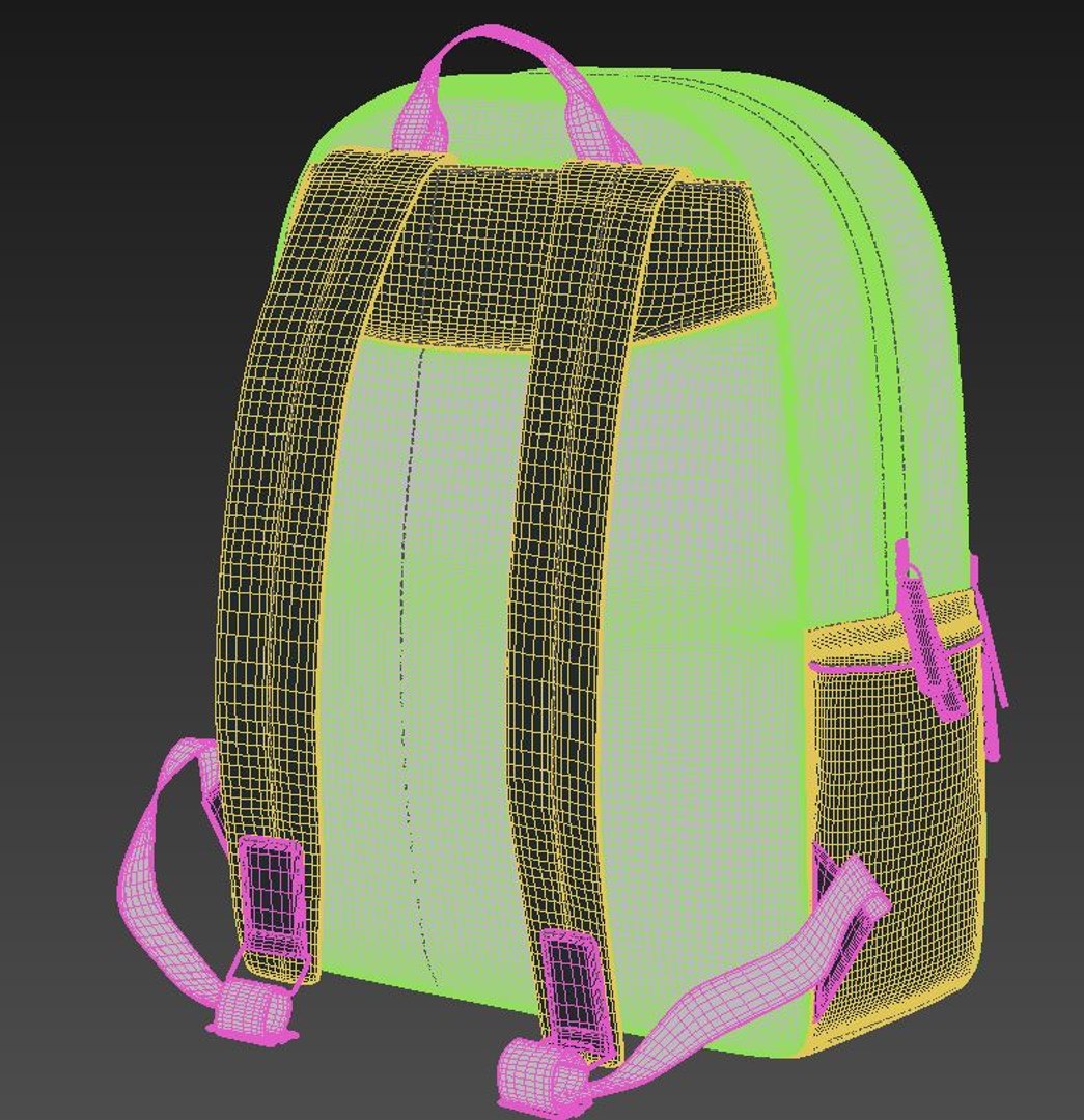 Photorealistic Backpack 3D Model - TurboSquid 1236596