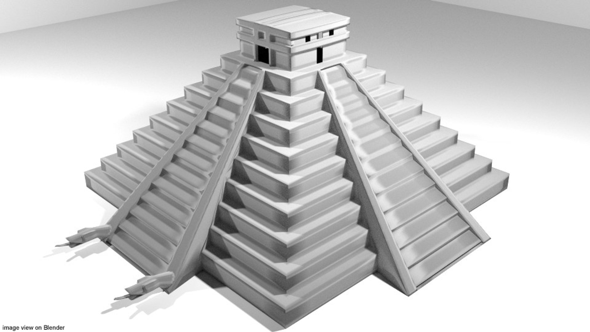 Pyramid 3D - TurboSquid 1193067