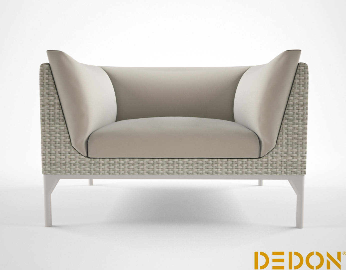 3d dedon mu lounge chair