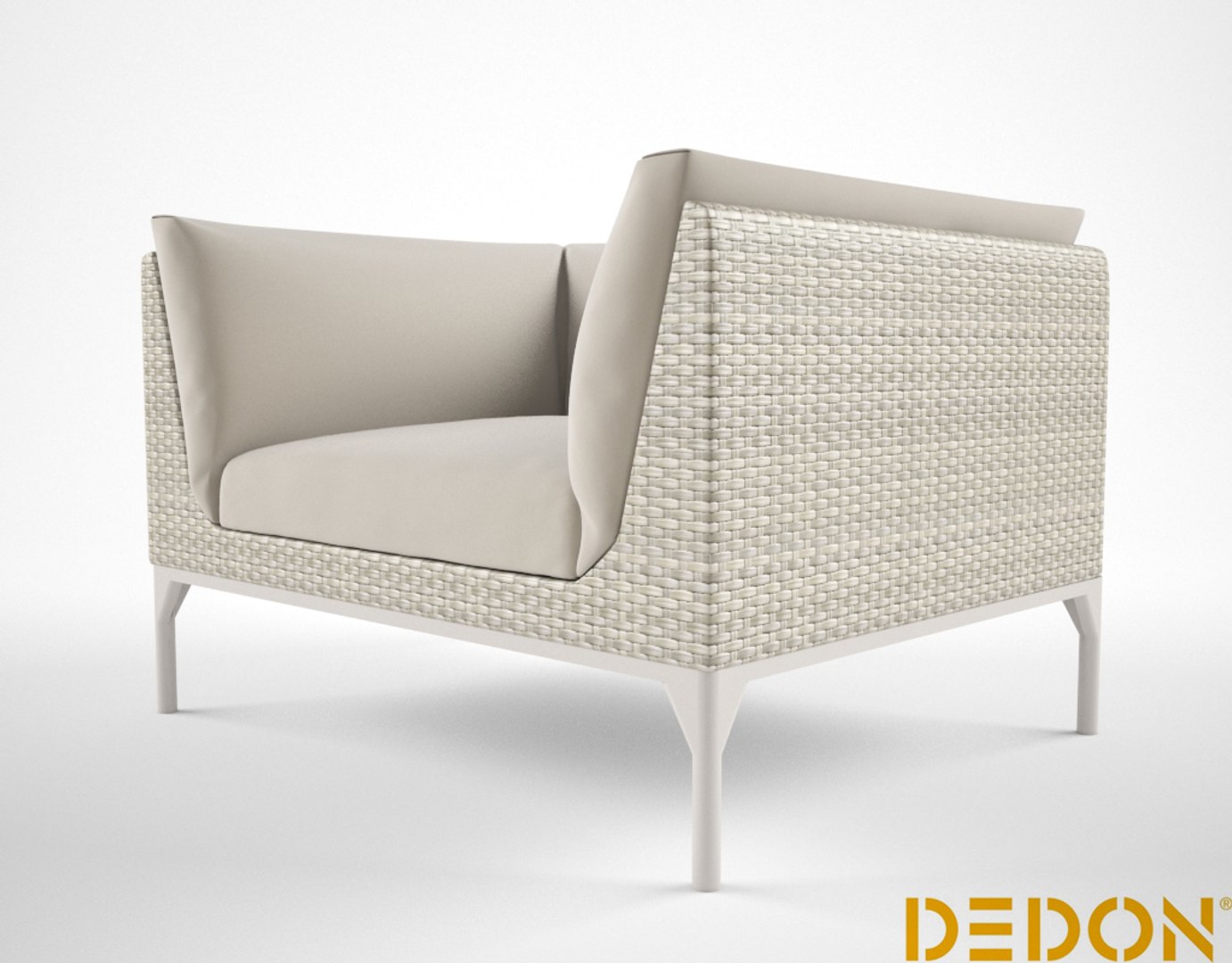 3d dedon mu lounge chair