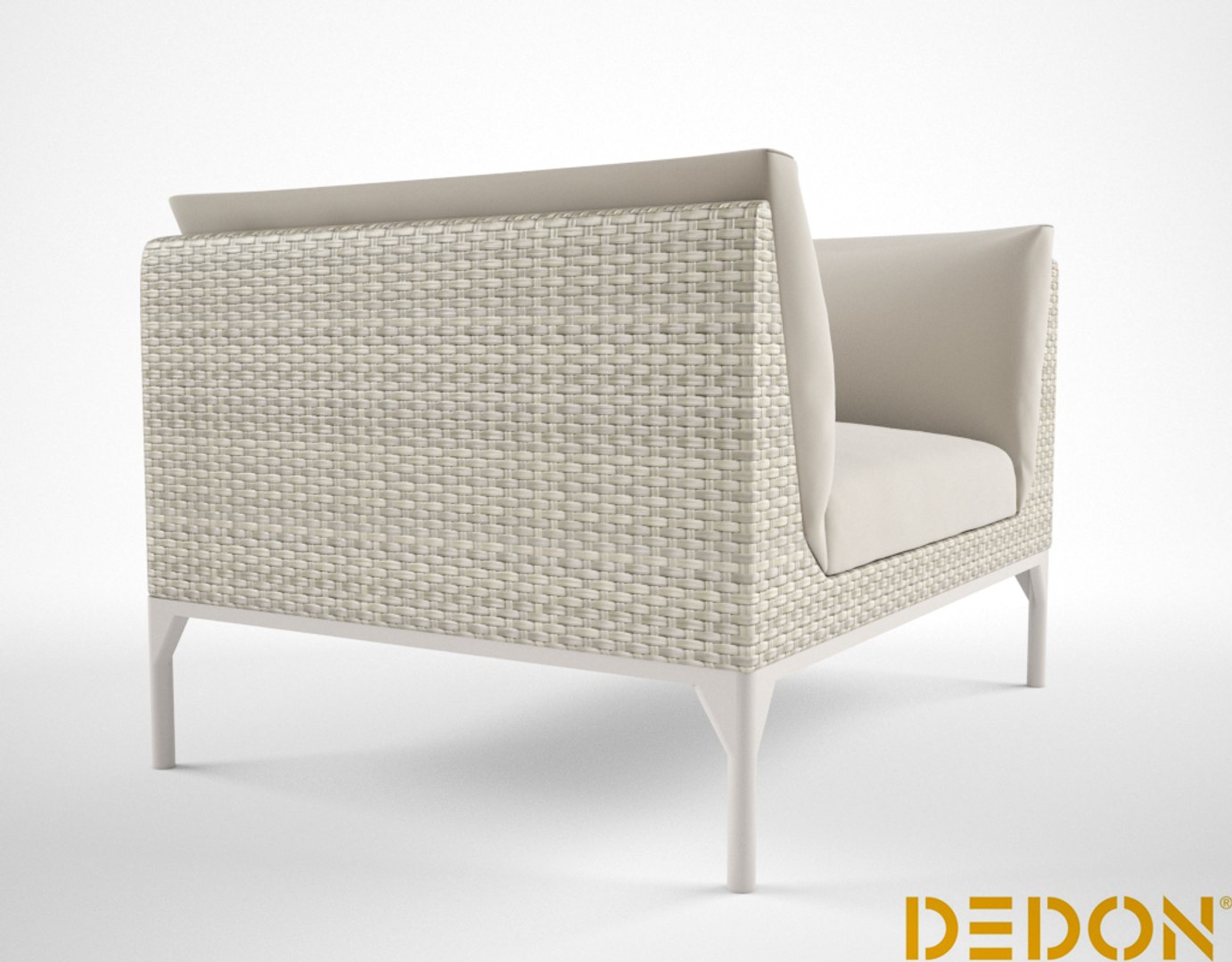 3d dedon mu lounge chair