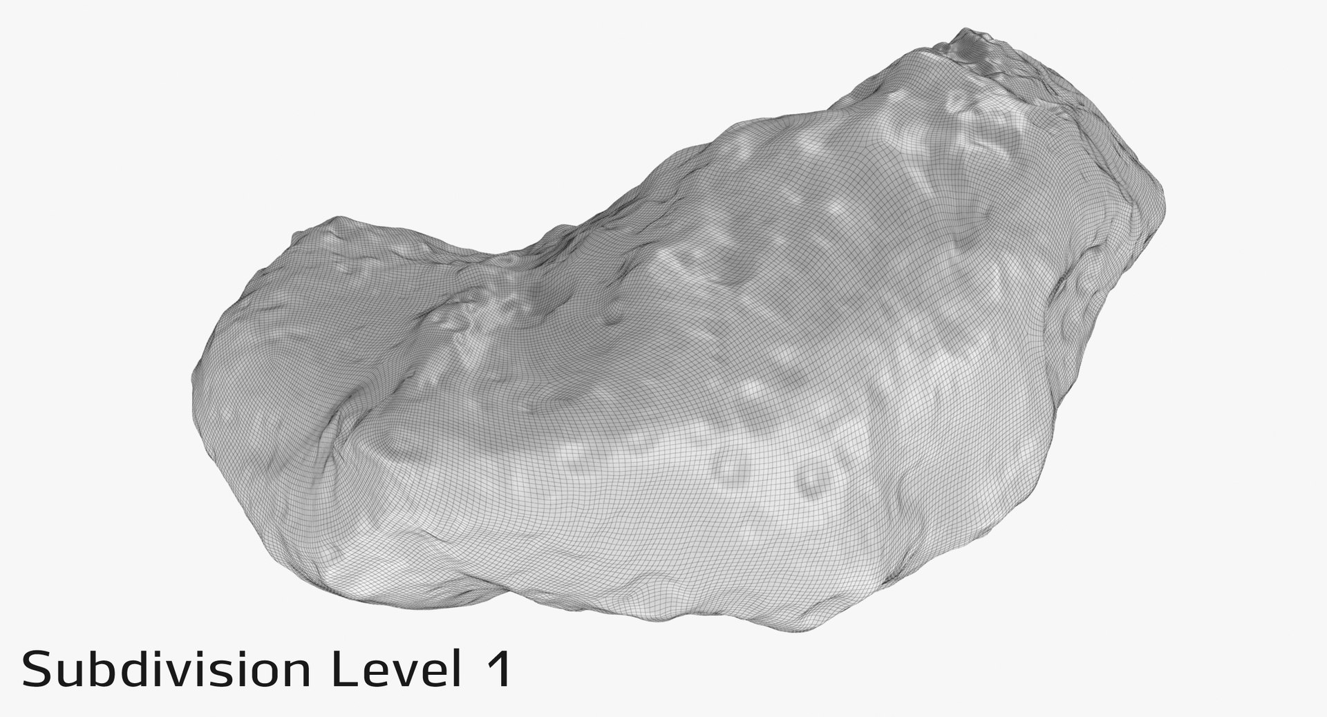 Asteroid Ida 3D Model - TurboSquid 1436267
