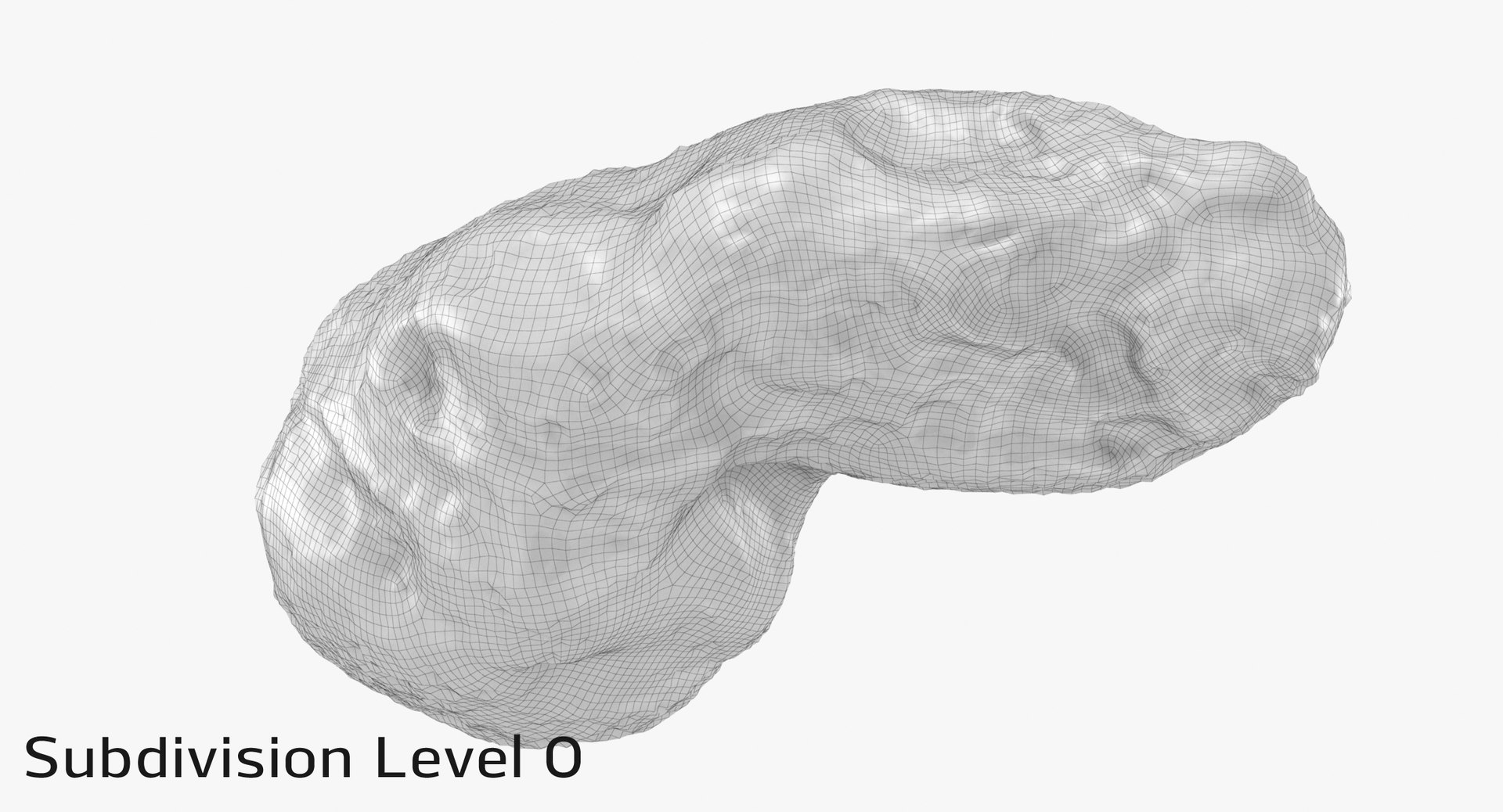 Asteroid Ida 3D Model - TurboSquid 1436267