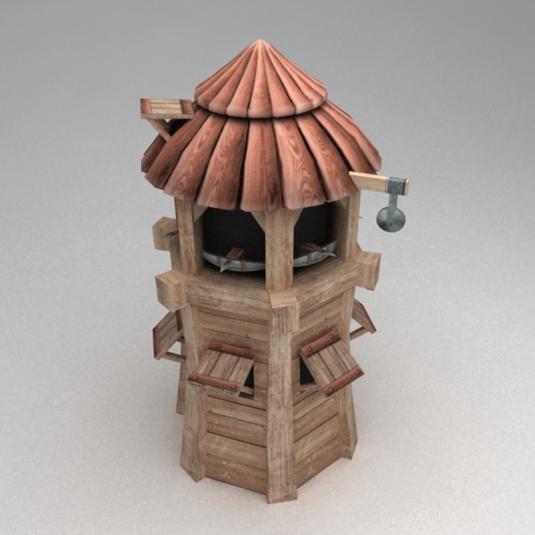 3ds observation defence tower