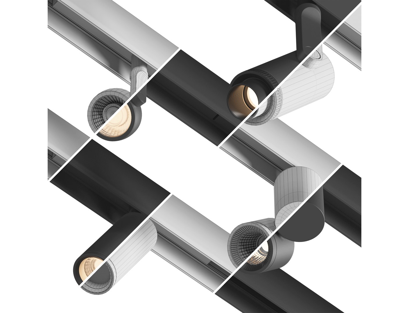 3D Arkos Light Set 10 Model - TurboSquid 1906154