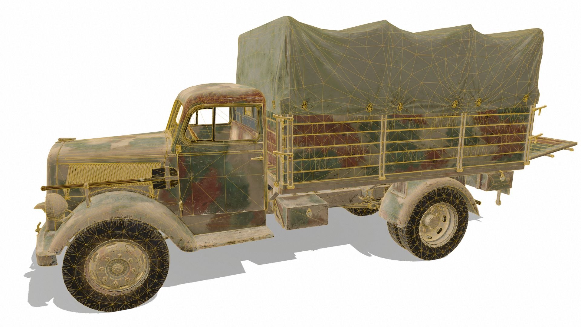 3D Opel Blitz Model - TurboSquid 1536149