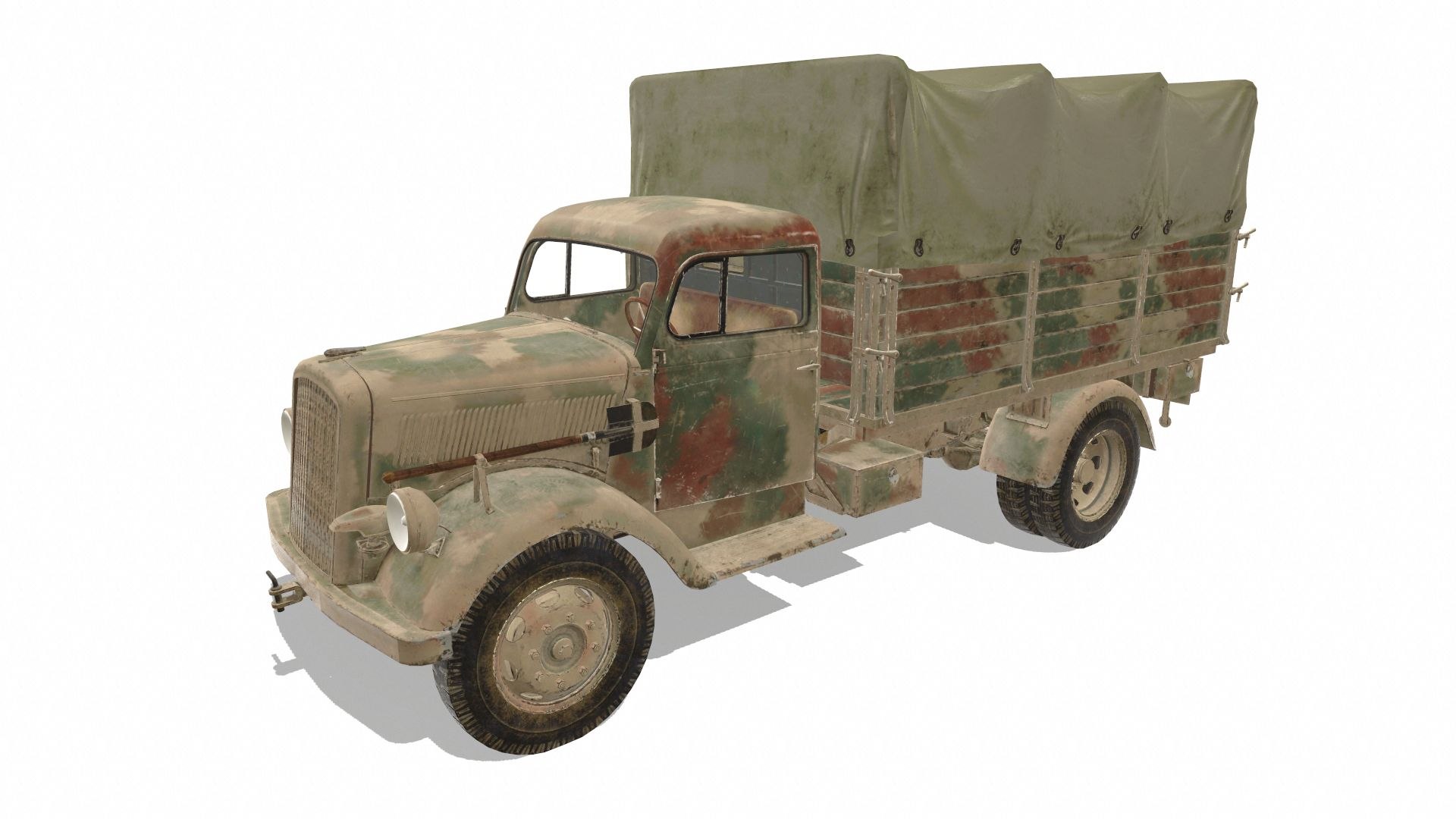 3D Opel Blitz Model - TurboSquid 1536149