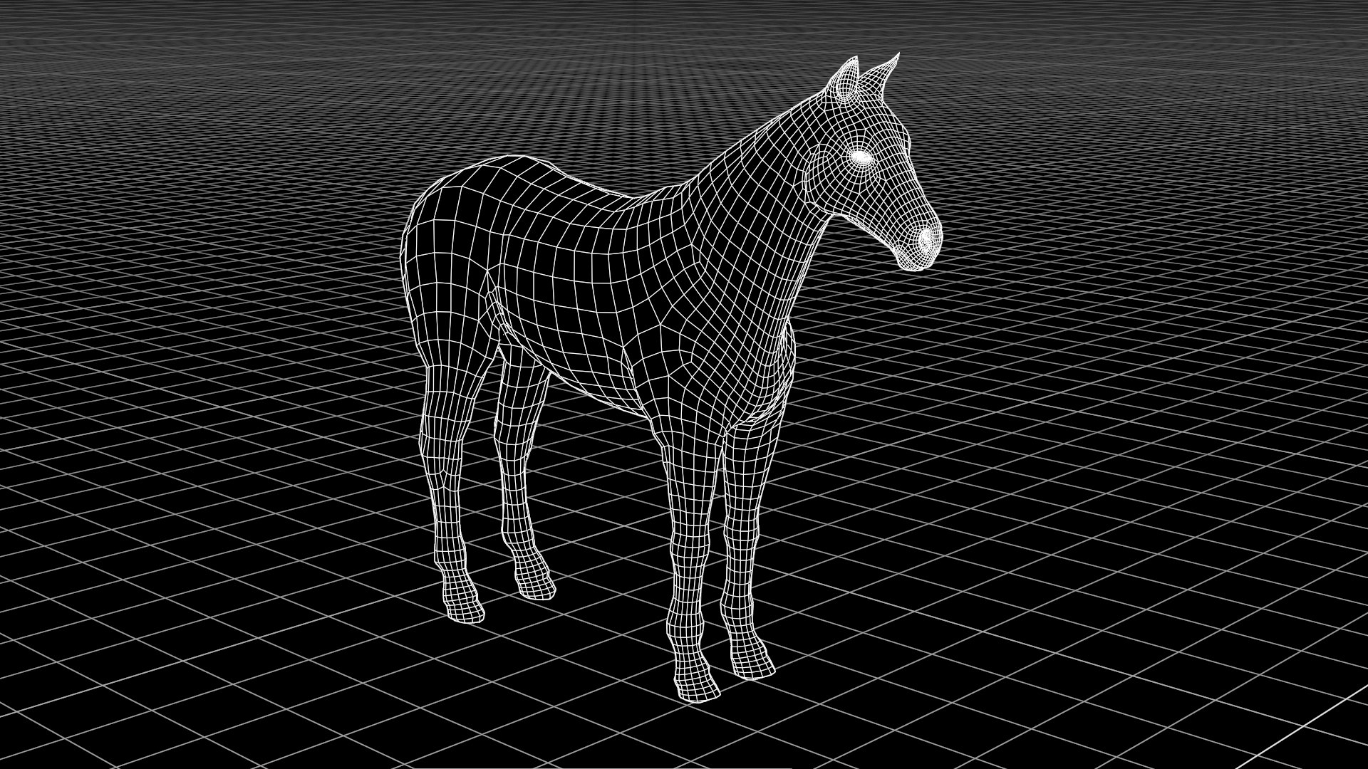 Horse 3D Model - TurboSquid 1965629