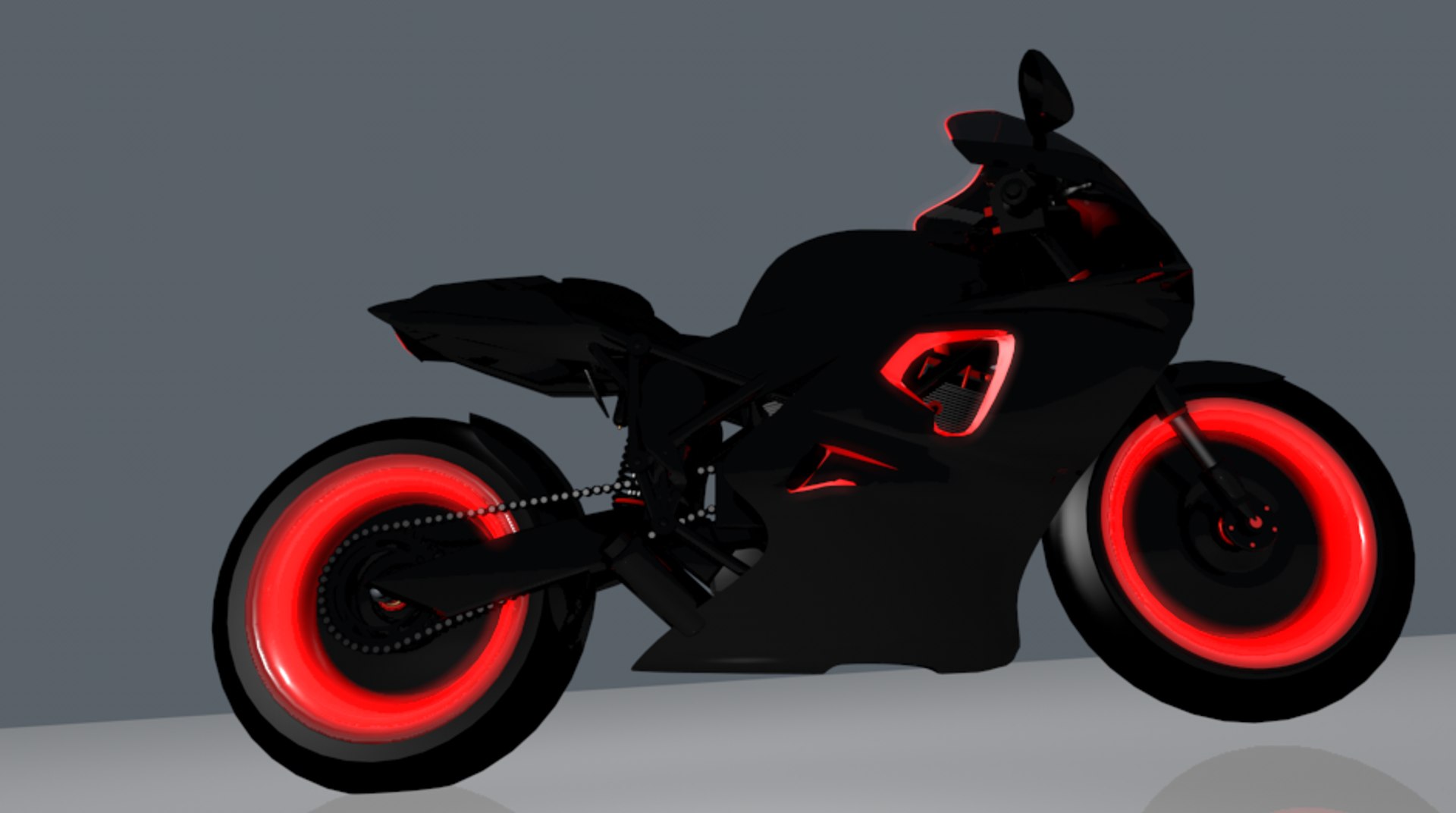 Super Bike 3d C4d