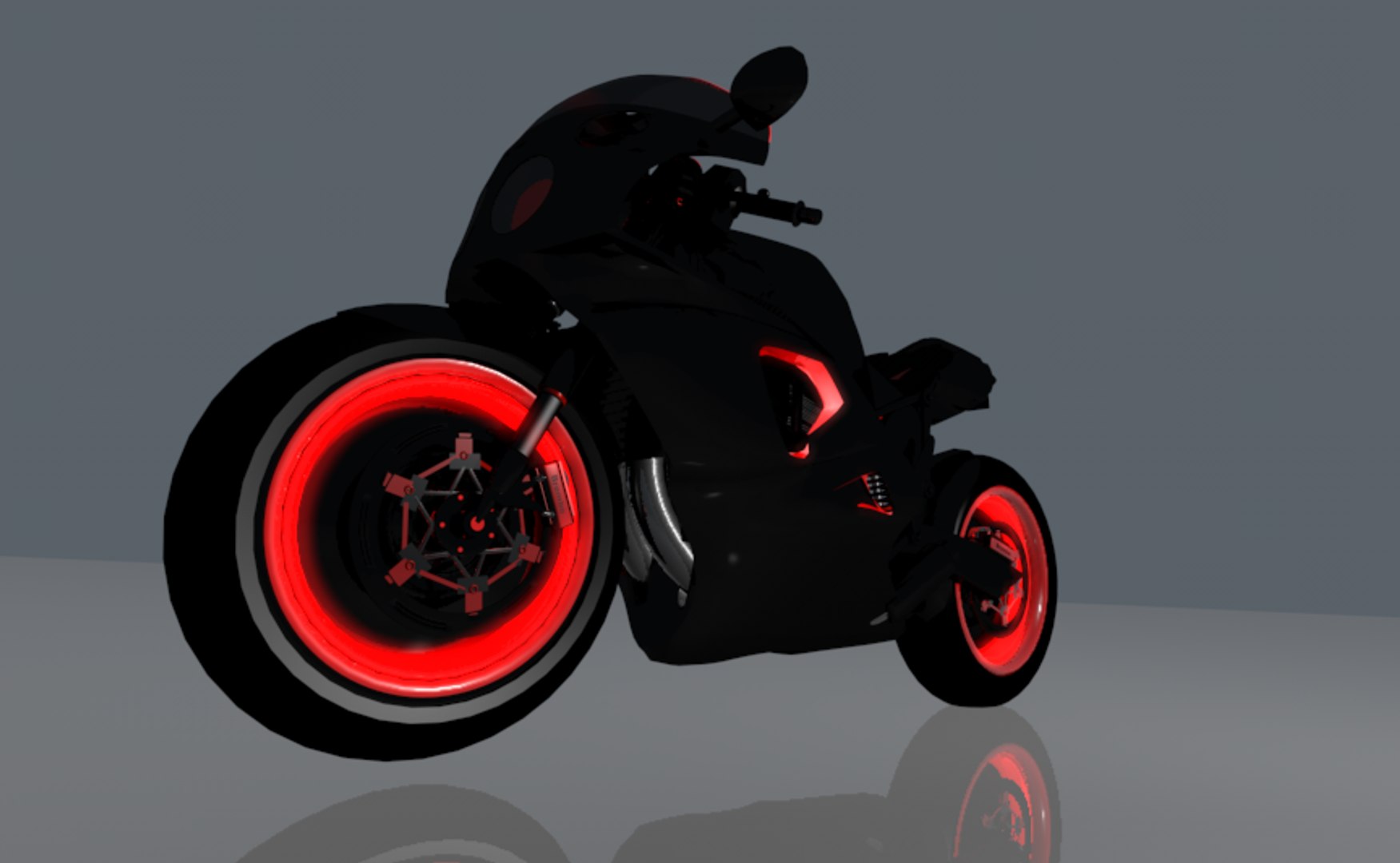 Super Bike 3d C4d