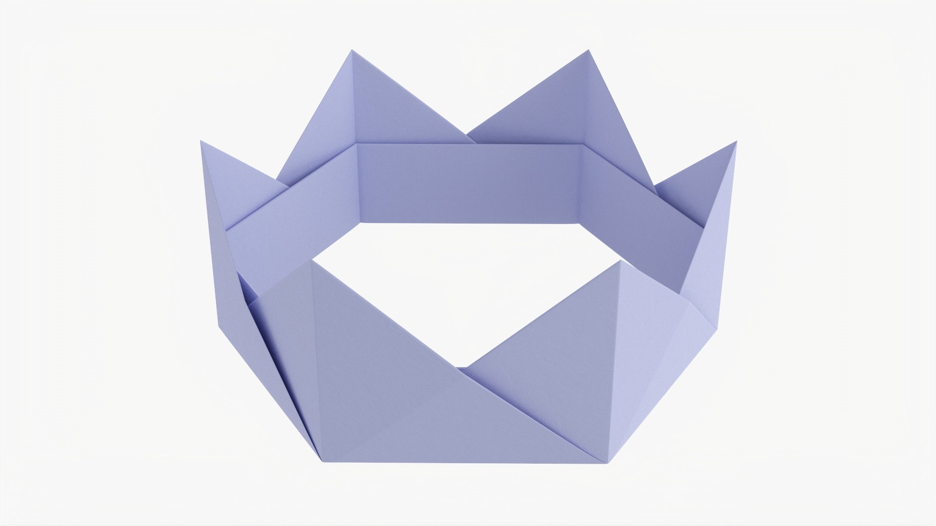 Paper Crown Origami 3D Model - TurboSquid 1770496