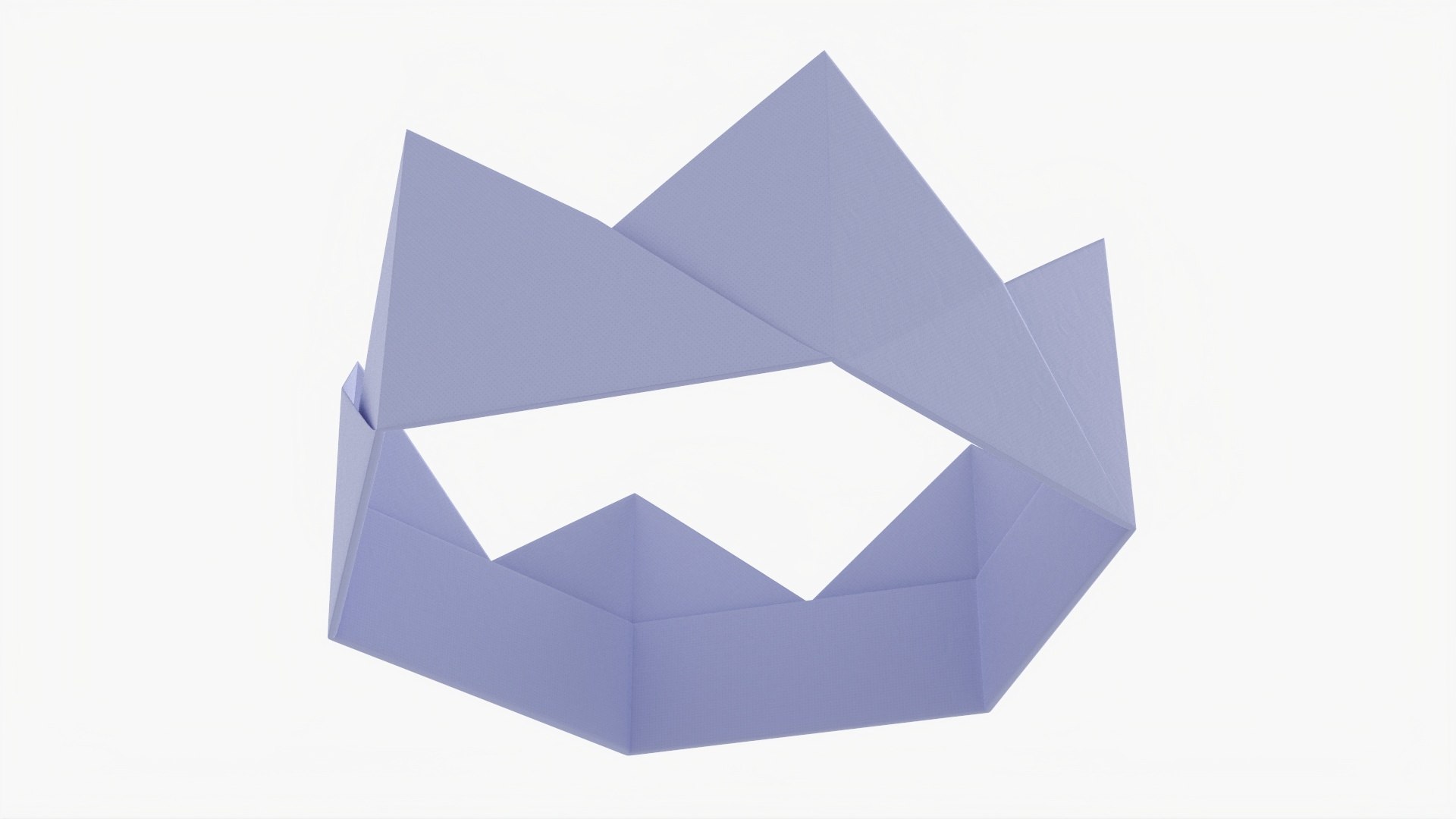 Paper Crown Origami 3D Model - TurboSquid 1770496