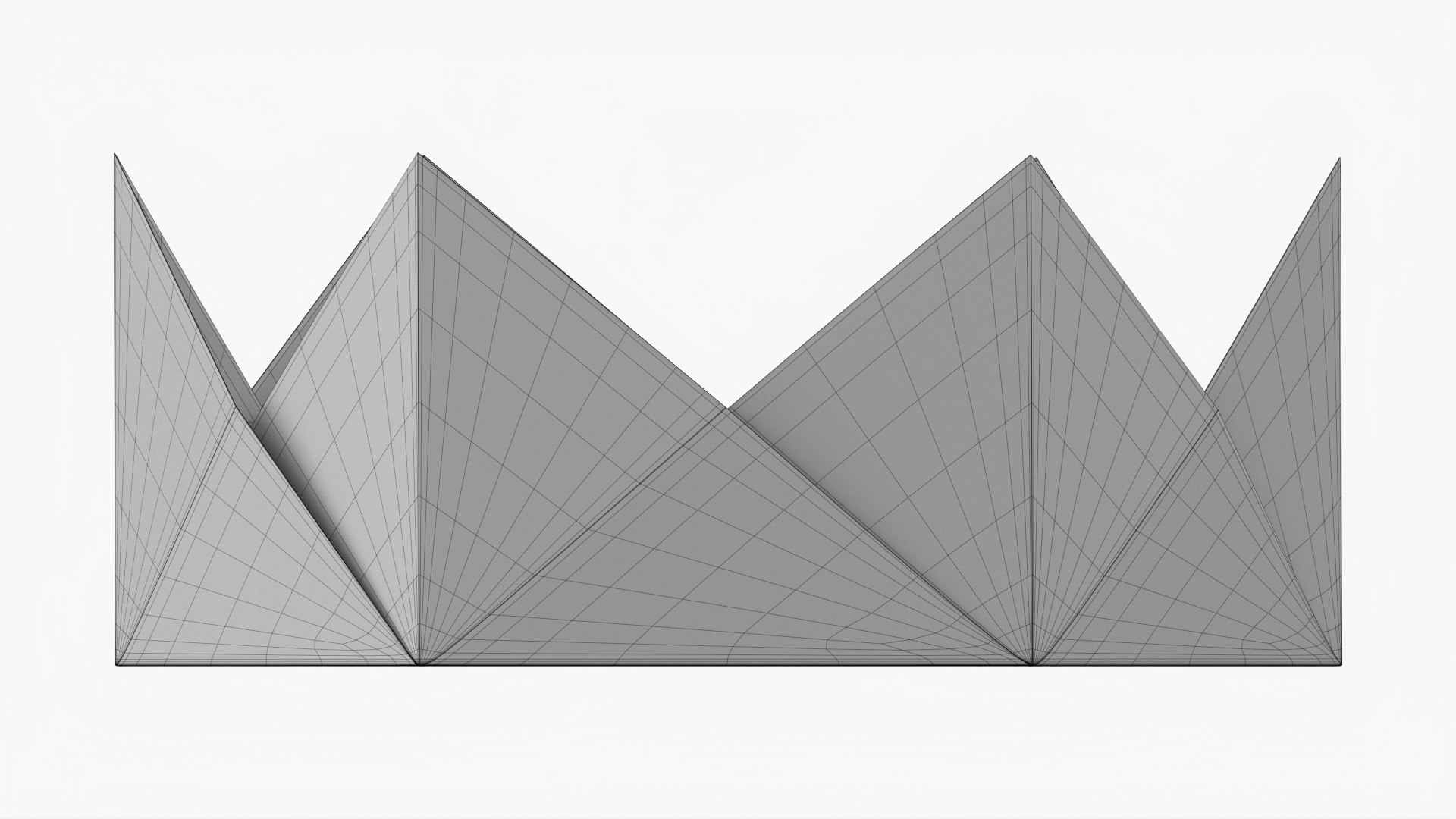 Paper Crown Origami 3D Model - TurboSquid 1770496