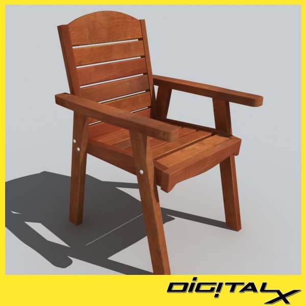 3d outdoor chair model