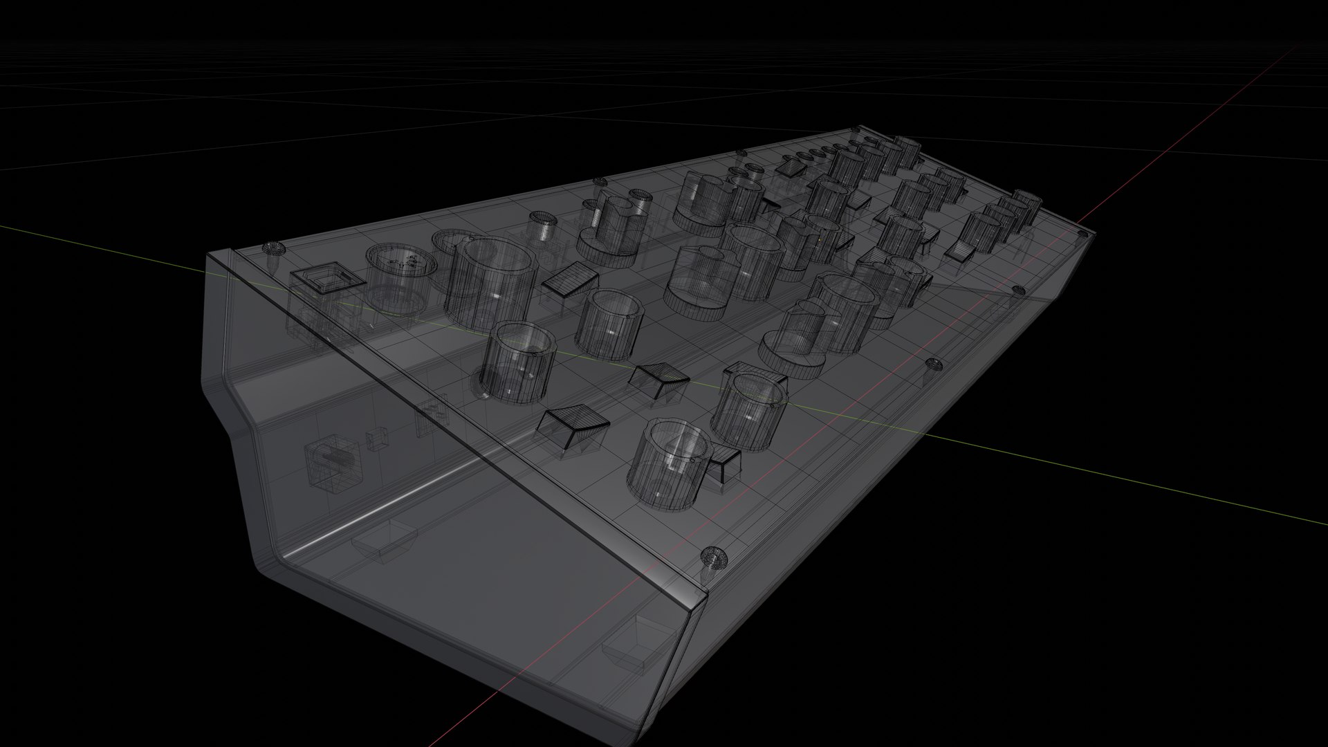 3D Behringer Model D Synthesizer Model - TurboSquid 2228278
