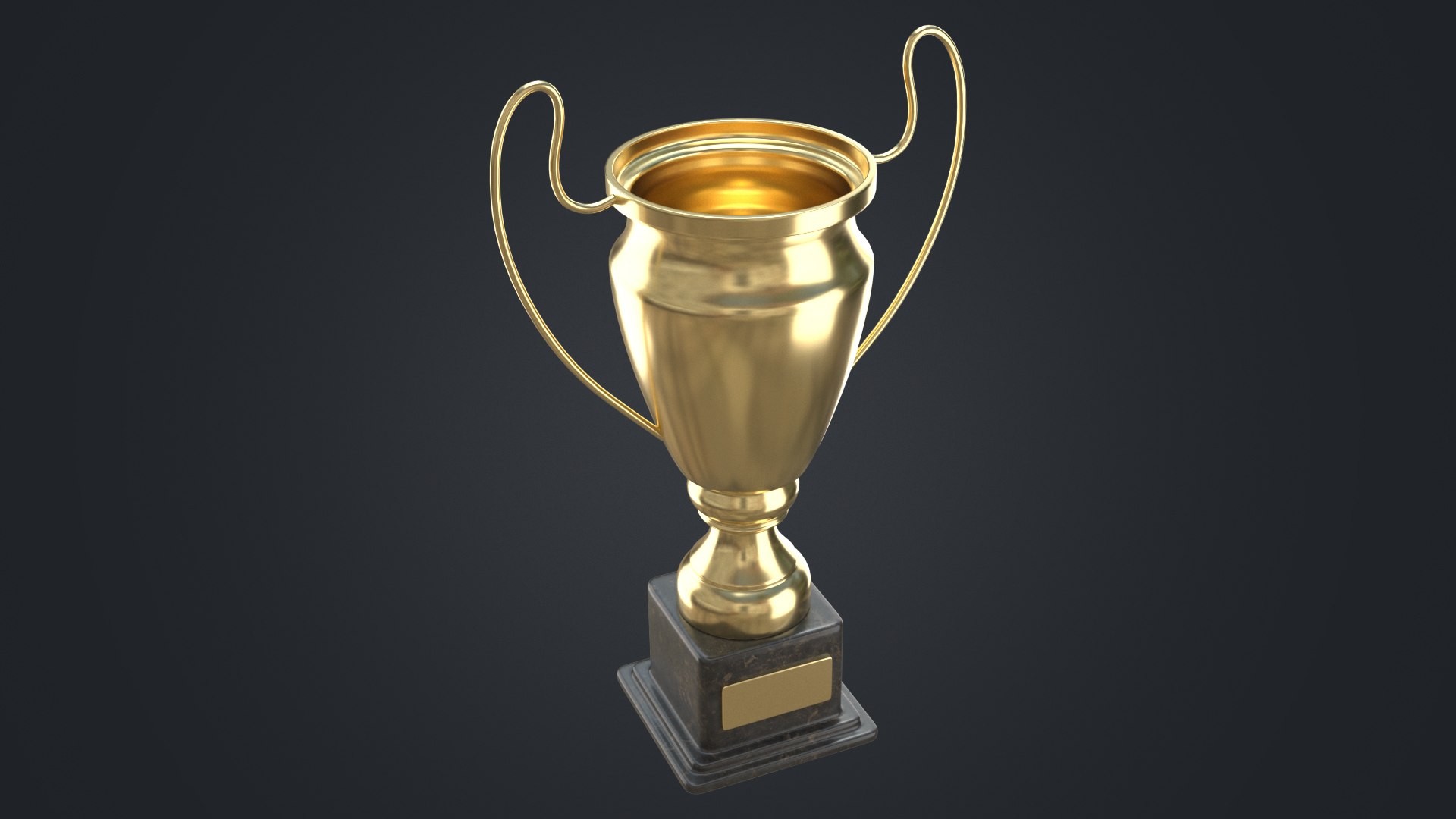 Trophy Set 3D - TurboSquid 2118326
