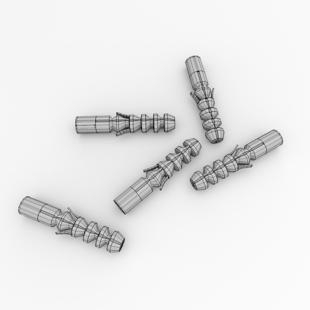 Wall Plug 3d Model