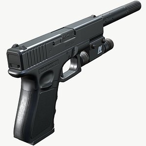 Free 3D Glock-19 Models | TurboSquid