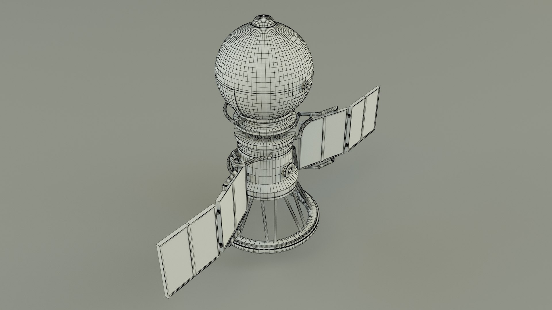 Vega Solar System Probe 3D Model - TurboSquid 2275699