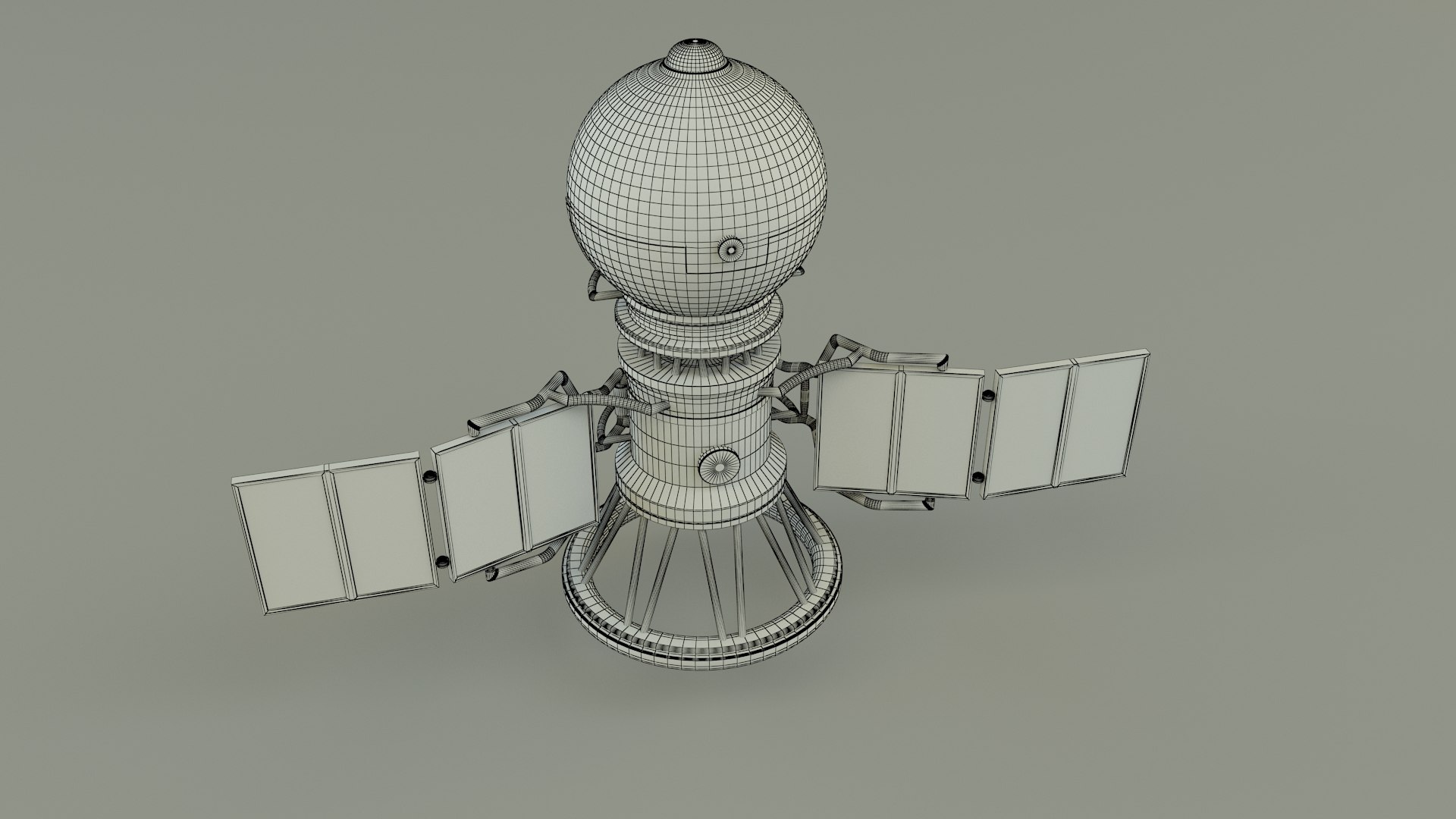 Vega Solar System Probe 3D Model - TurboSquid 2275699