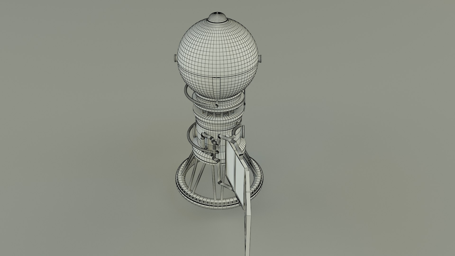 Vega Solar System Probe 3D Model - TurboSquid 2275699