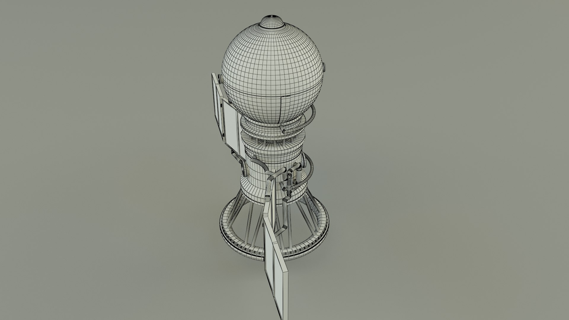 Vega Solar System Probe 3D Model - TurboSquid 2275699