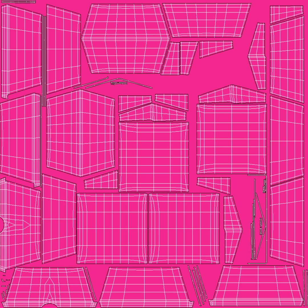 3D Model Pink Burger Box - TurboSquid 2051920