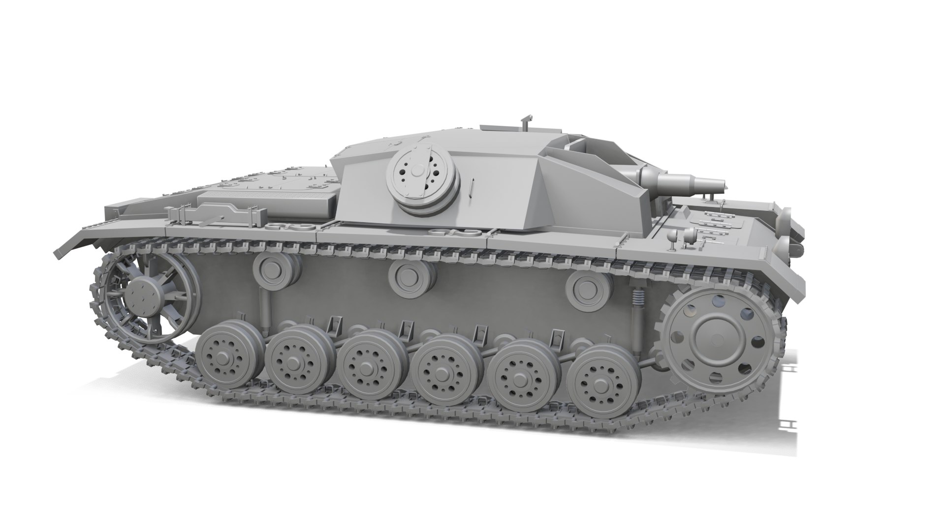 Stug Iii Panzer Tanks 3D Model - TurboSquid 1630321