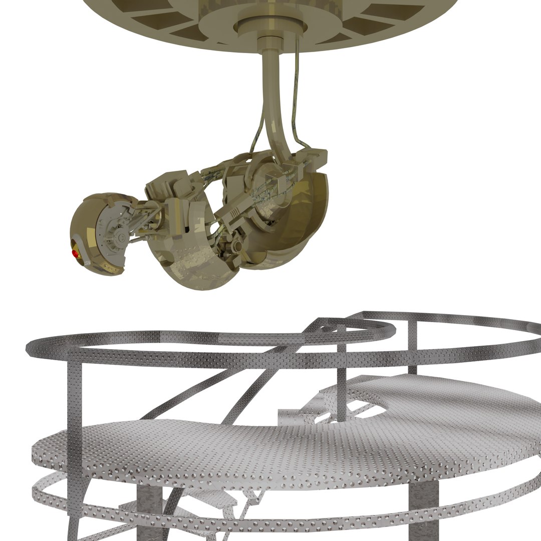 Robot GLaDOS 3D - TurboSquid 1870547