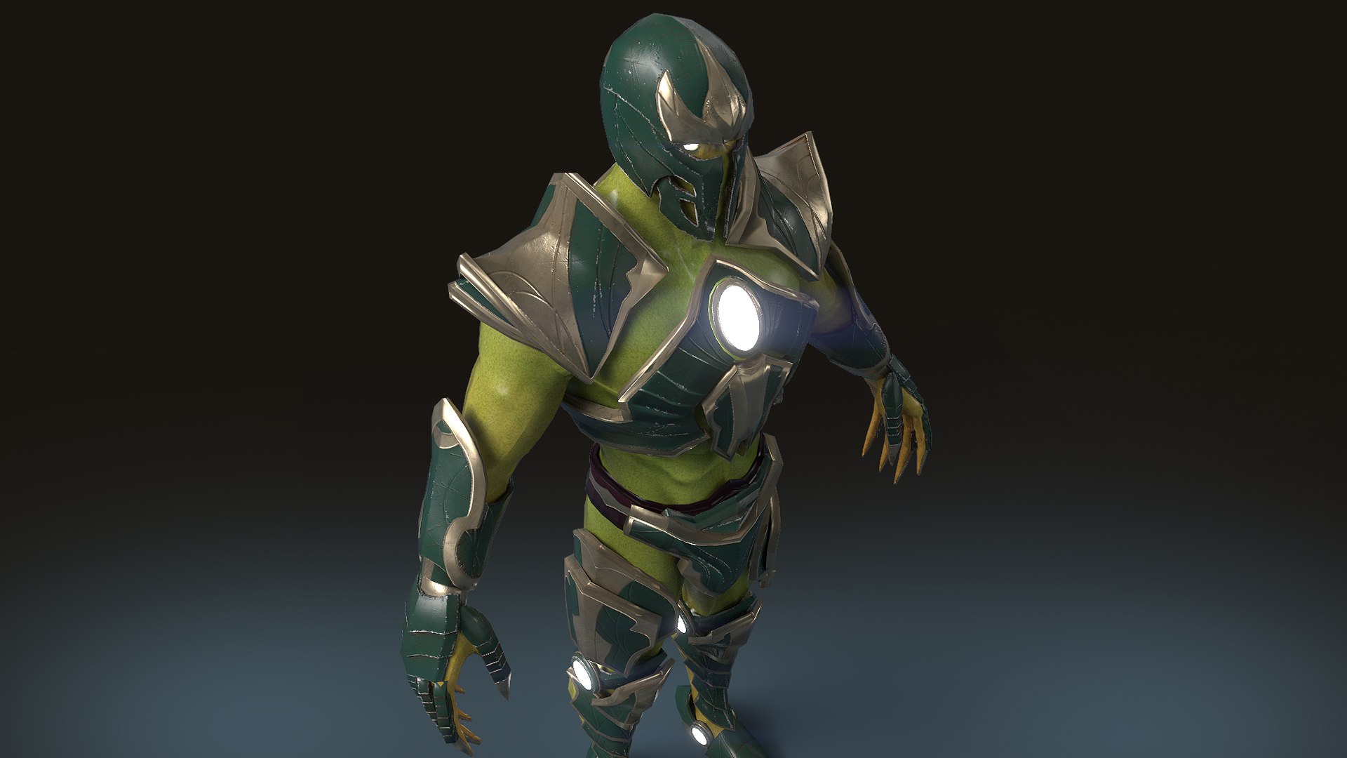 3D Model Superhero 12 - TurboSquid 2332259