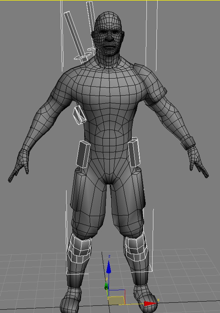 Normal Maps Character 3d Max