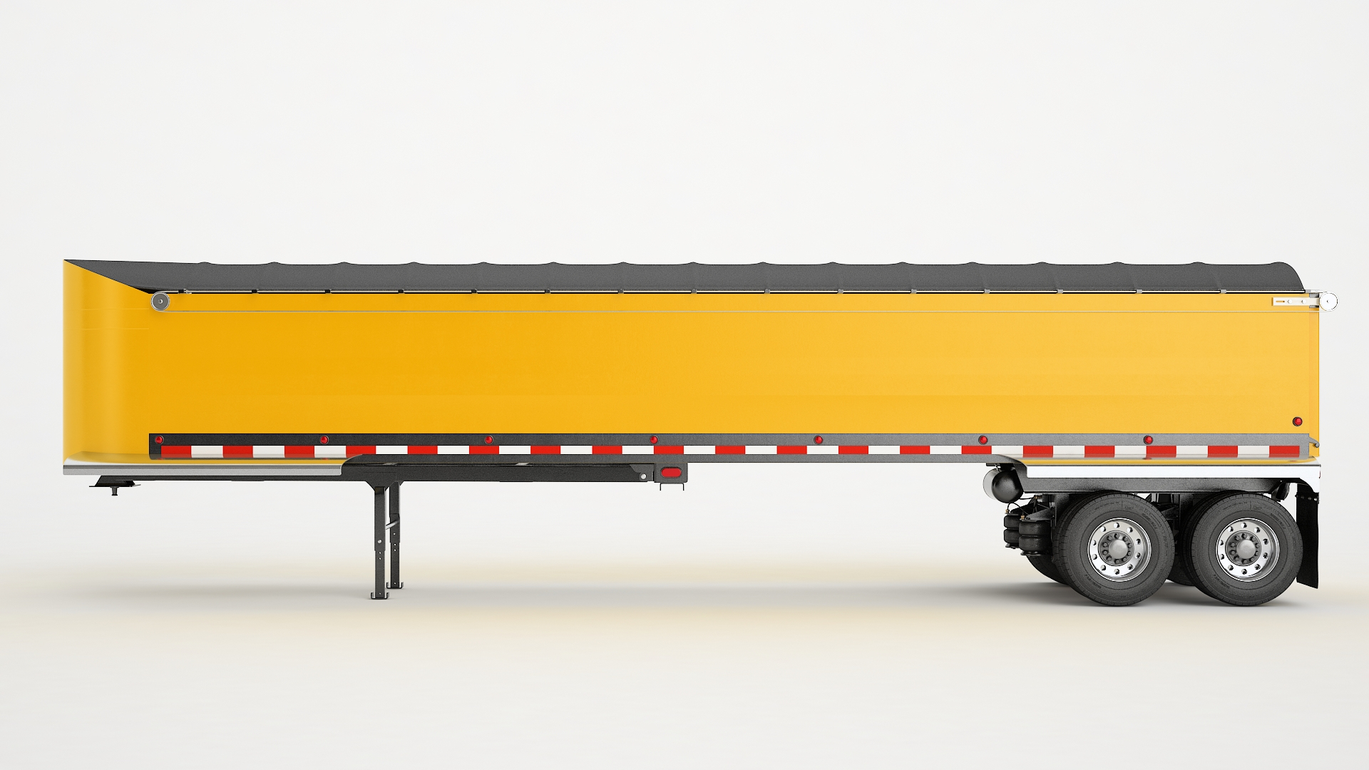 3D End Dump Trailer 04 Model - TurboSquid 2032069