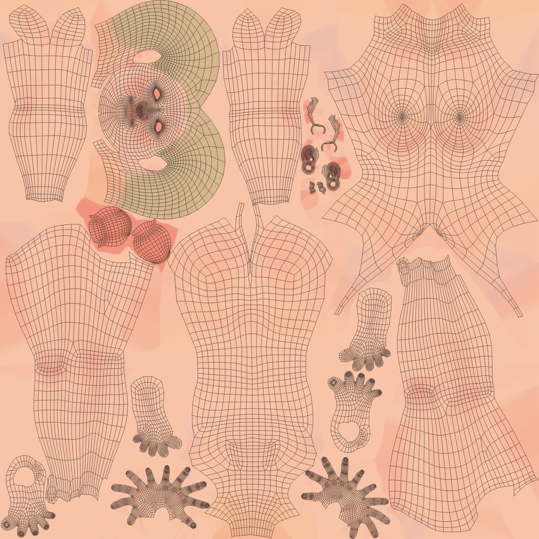 3D Stylized Woman Body - TurboSquid 1347396