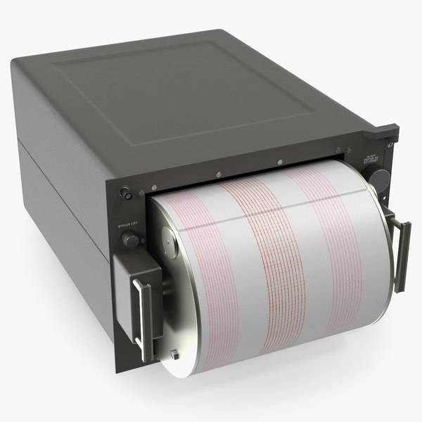 modelo 3d Dispositivo de registro sismográfico utilizado - TurboSquid ...