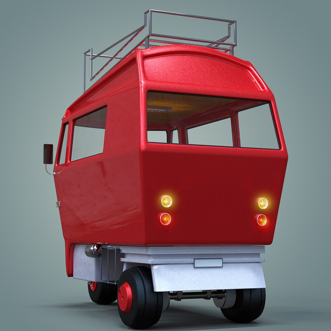 Wheeled Vehicle 3D Model - TurboSquid 1545797