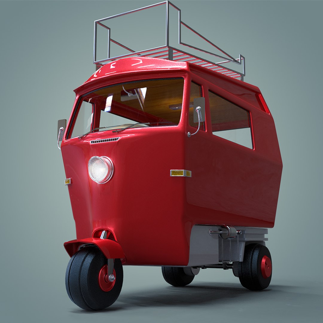 Wheeled Vehicle 3D Model - TurboSquid 1545797