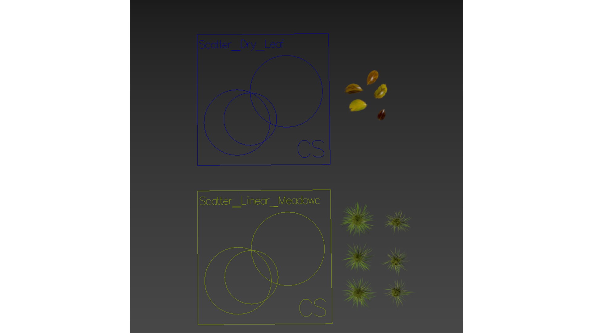 3D HQ Grass Linear Meadow - TurboSquid 2141960