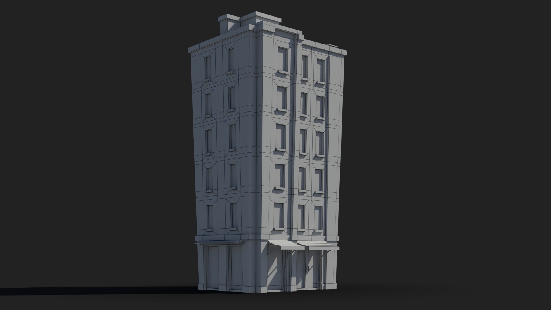 3D Cartoon Building X22 - TurboSquid 1833119